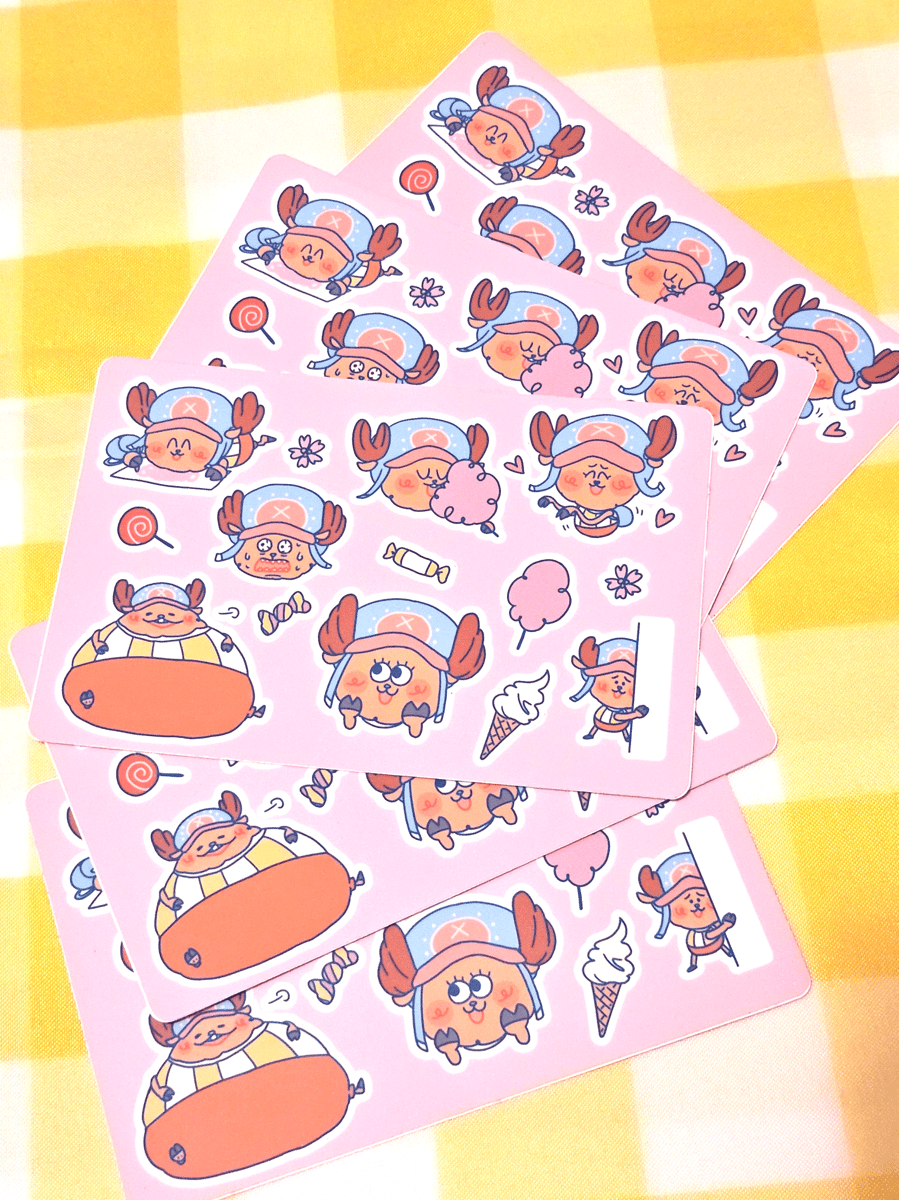 Chopper Vinyl Sticker Sheet | limpachi