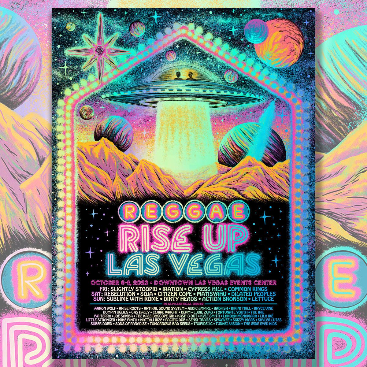 Reggae Rise Up Las Vegas 2023 | bourbon sunday