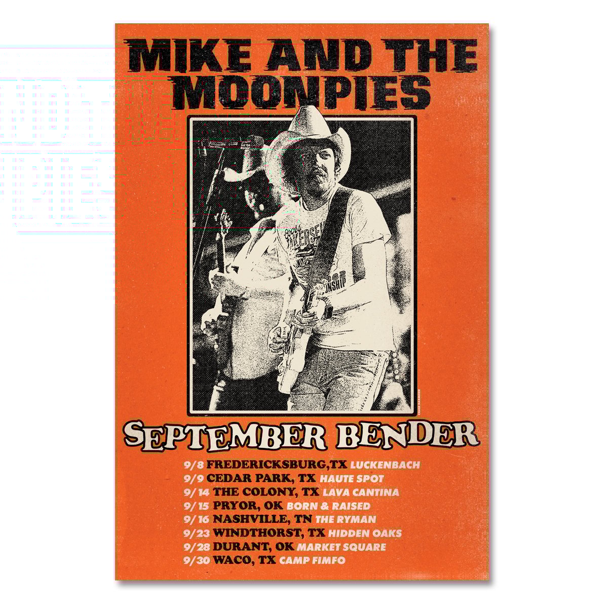 POSTER - September Bender Tour | Silverada