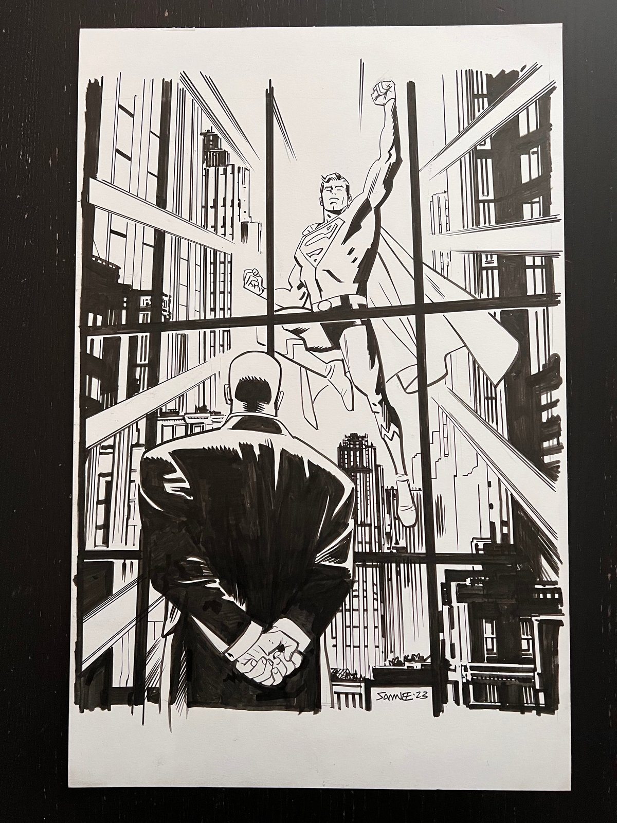 Superman: The Last Days of Lex Luthor #2 Cover Original | Nerd Crawler