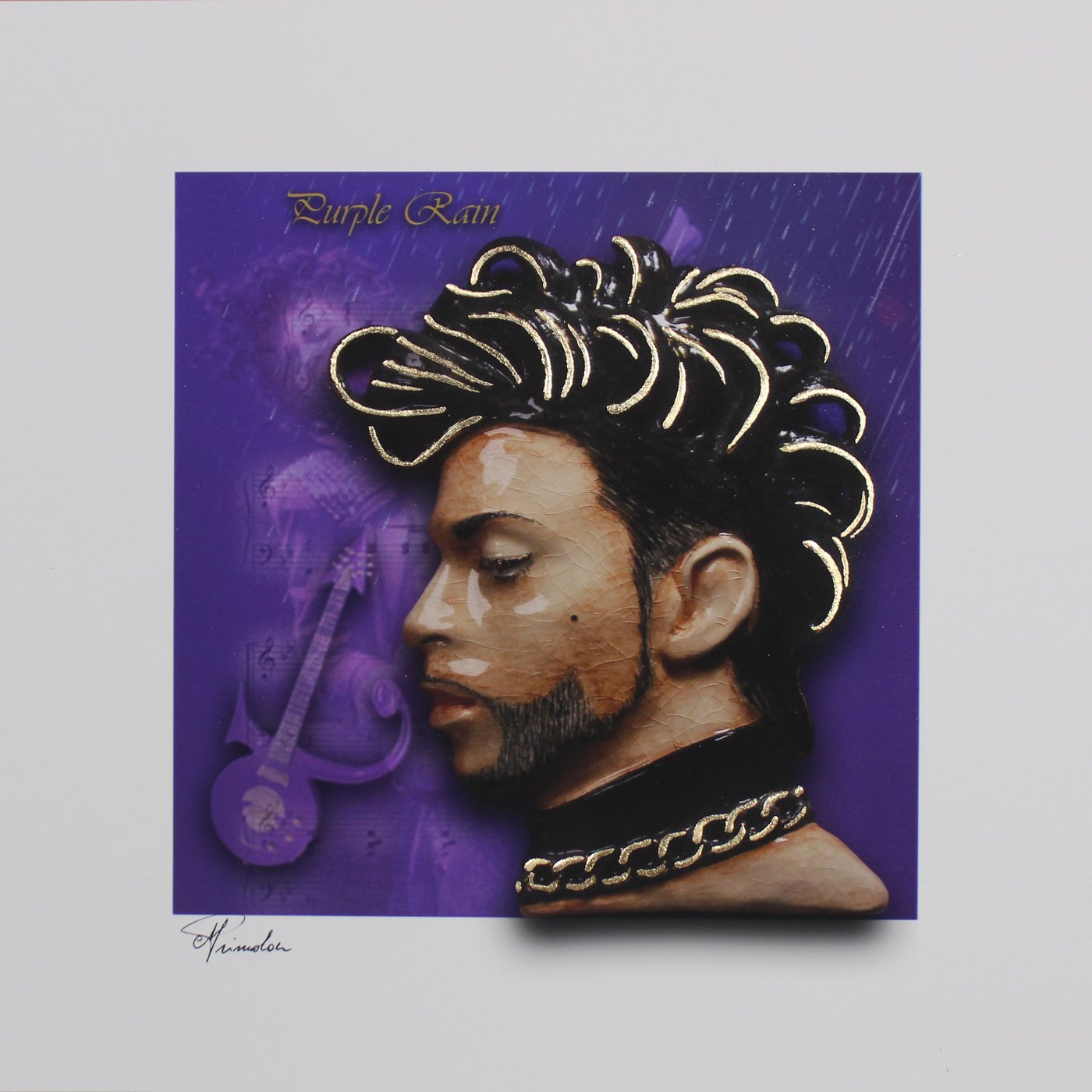 Prince Purple Rain Art Print Bowiegallery