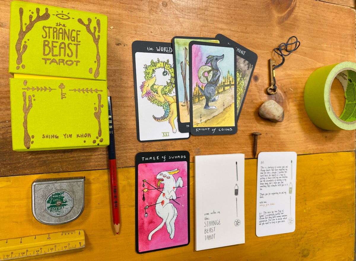 shing yin khor — The Strange Beast Tarot