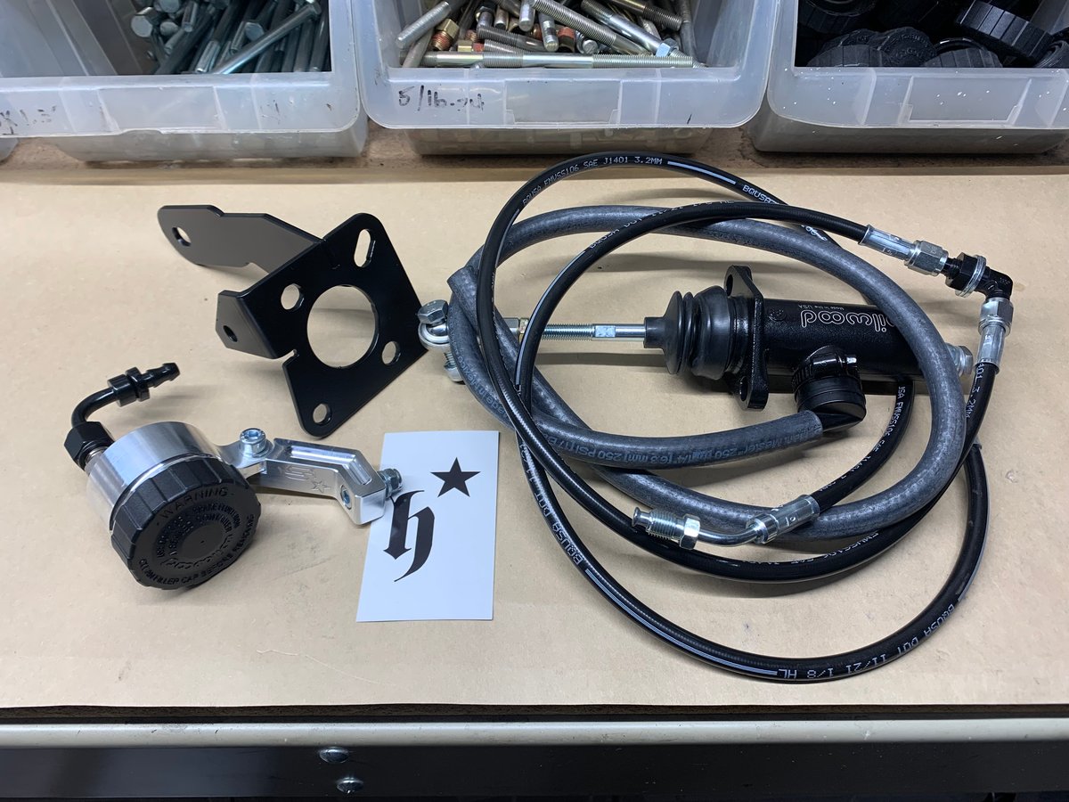 Hush Performance — 1984-1987 Honda Civic/CRX cable to hydro conversion