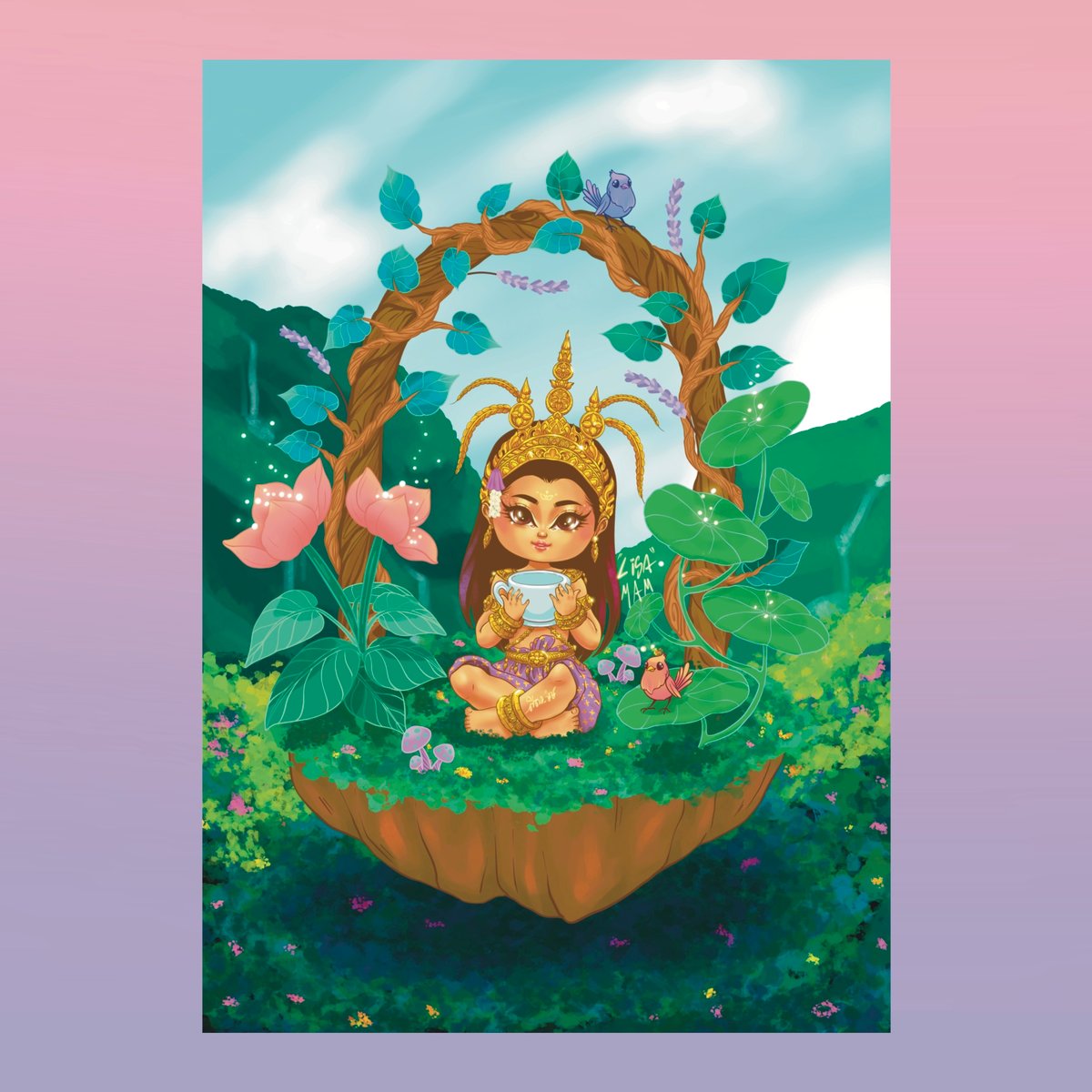 LITTLE APSARA by LISA MAM | Lisa Mam