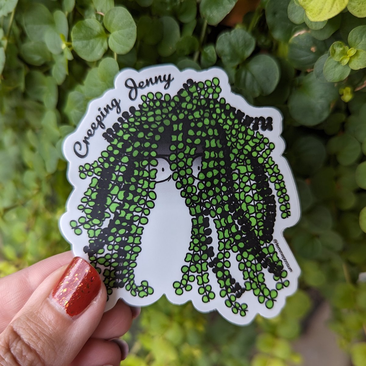 Creeping Jenny Sticker | femmepossum
