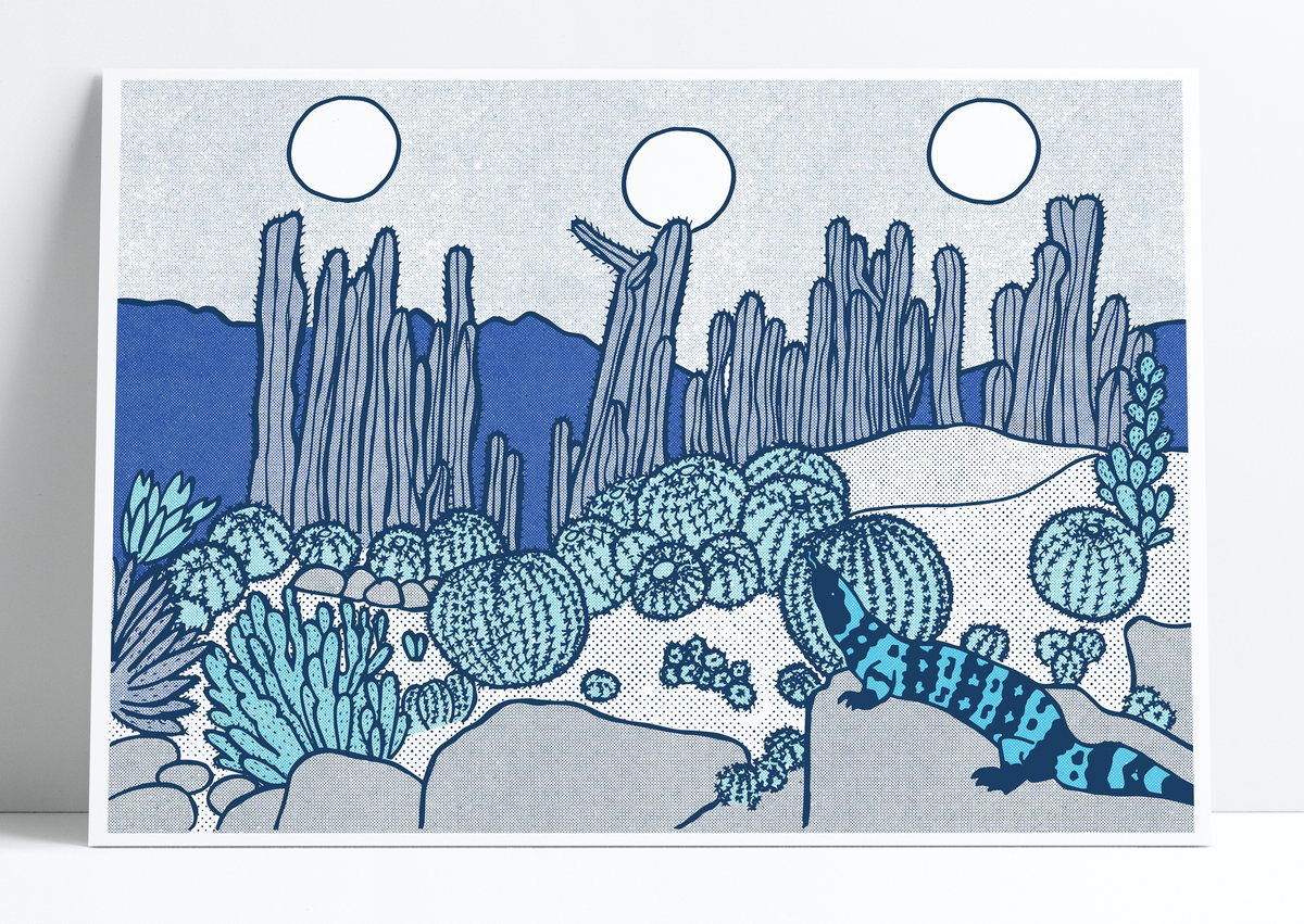 Desert print | Emma Falconer