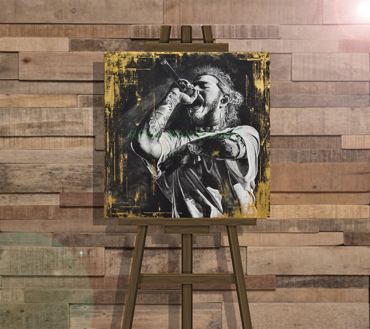 Ross Baines Art — ROCKSTAR - ORIGINAL PAINTING