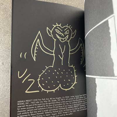Prison Pit Book Two in Japanese - Signed & Sketched | JOHNNY RYAN