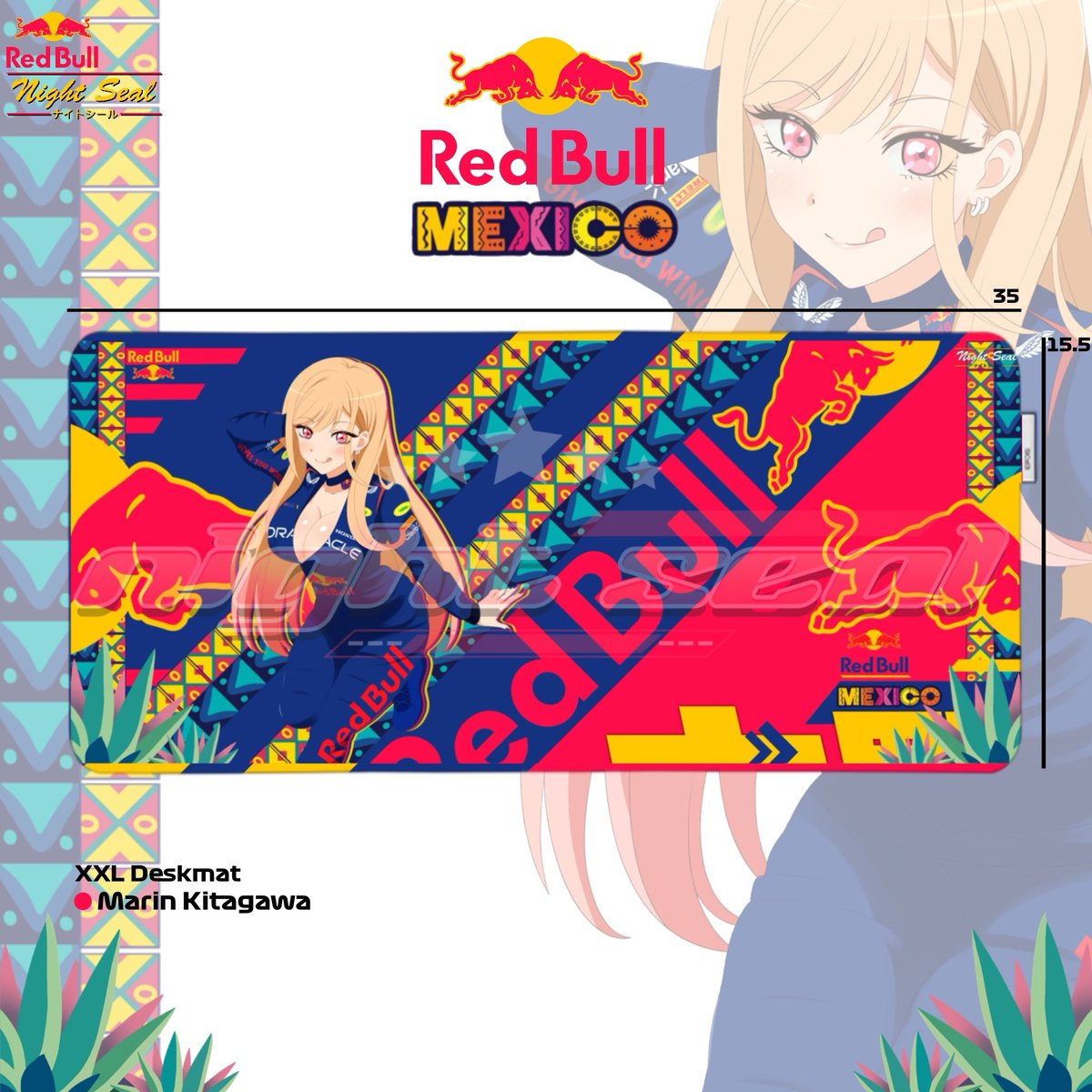 MEX x RED BULL / Desk mat | NightSeal77