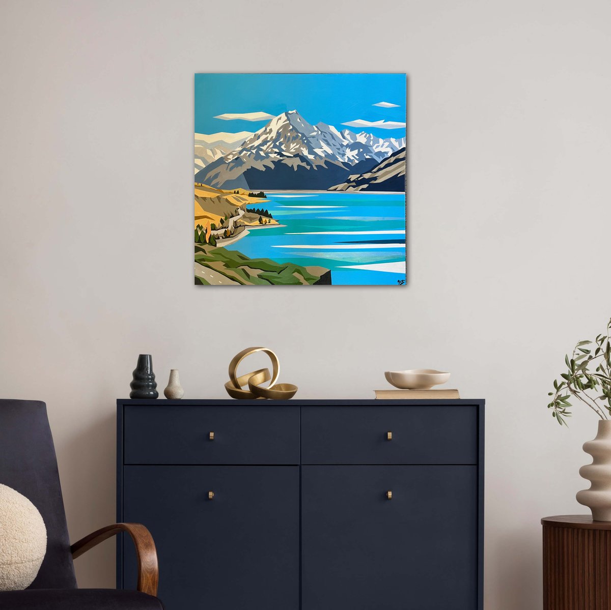 Aoraki Mt Cook | Art by Ira