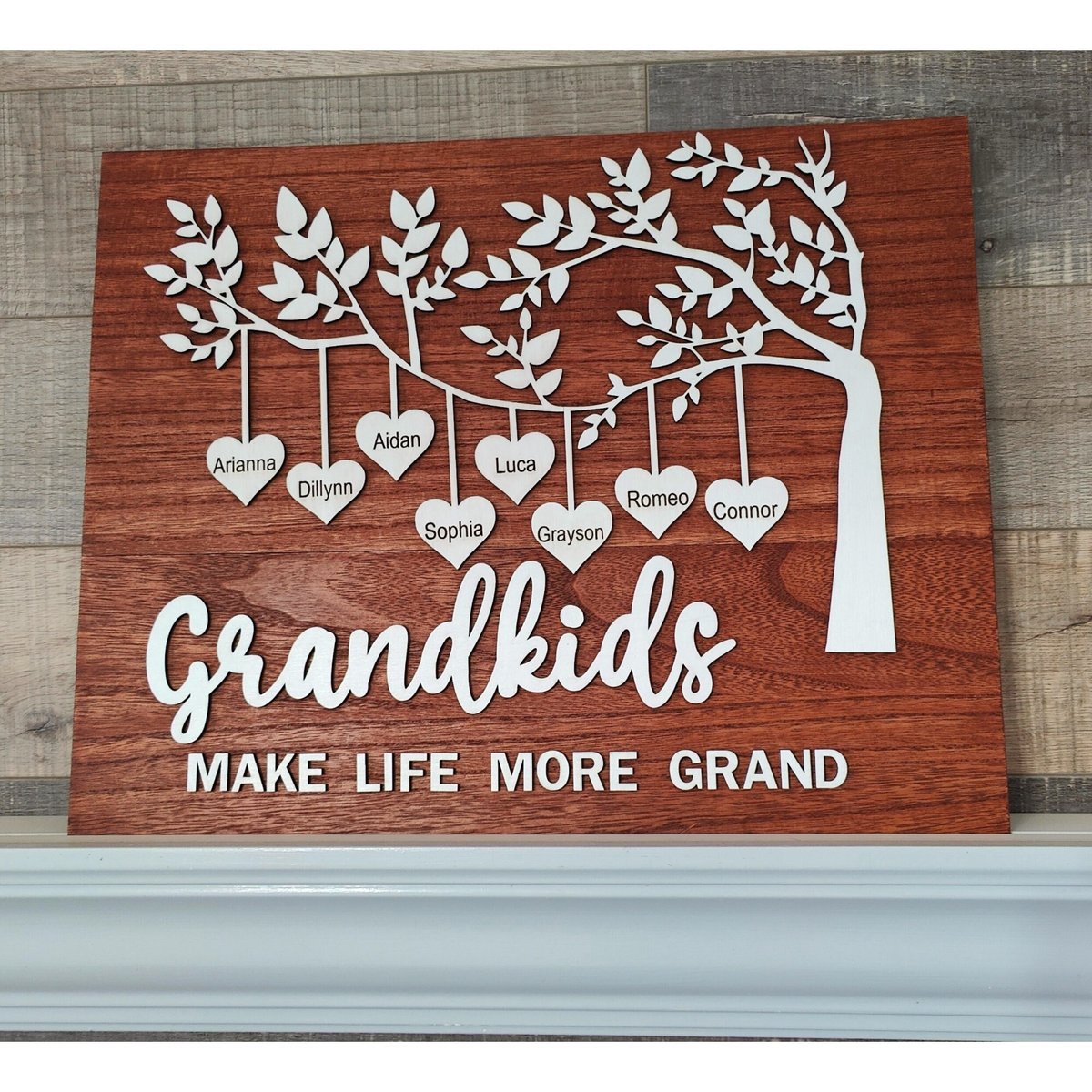 R&D Laser Design and Creations — Grandkids Make Life More Grand Wooden ...