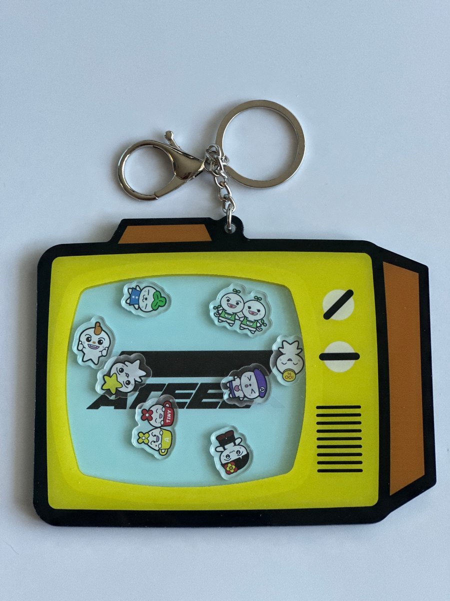 ATEEZ Teezmon Keychain Shaker | Ham and Heoney Shoppe