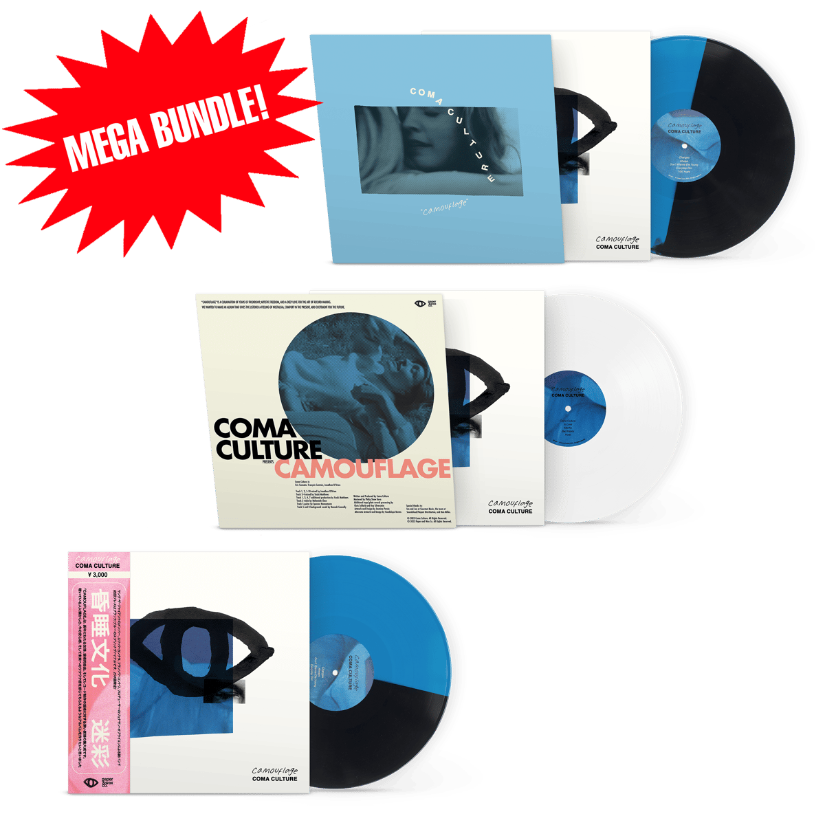 Coma Culture - Camouflage (Mega Bundle) | Paper & Wax Co.