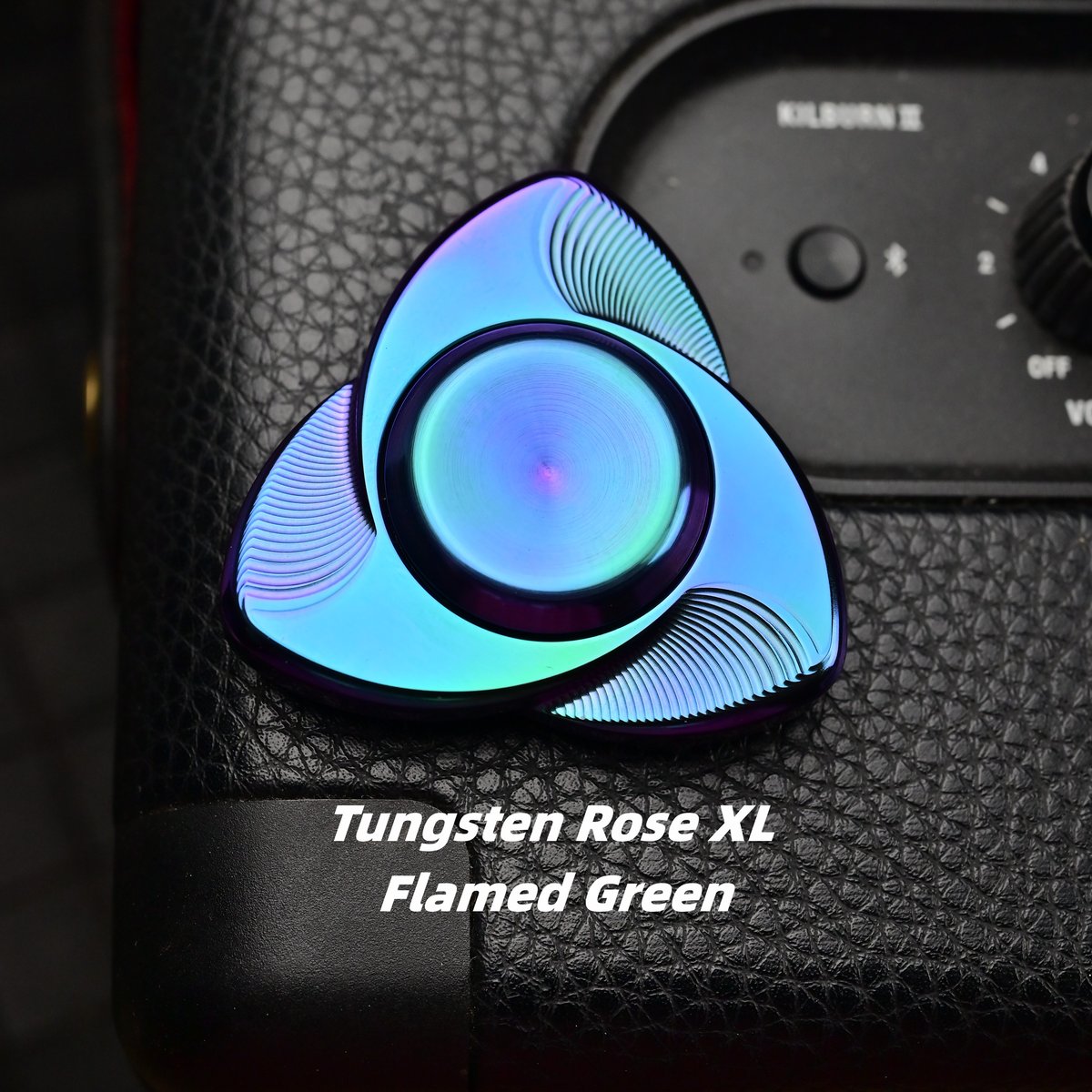 Tungsten XL Rose fidget spinner preorder | KINETICS ASIA PACIFIC EDC