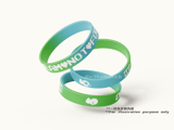 [In-Stock] Fan-made DNF Silicone Wristband | N3ko Merch