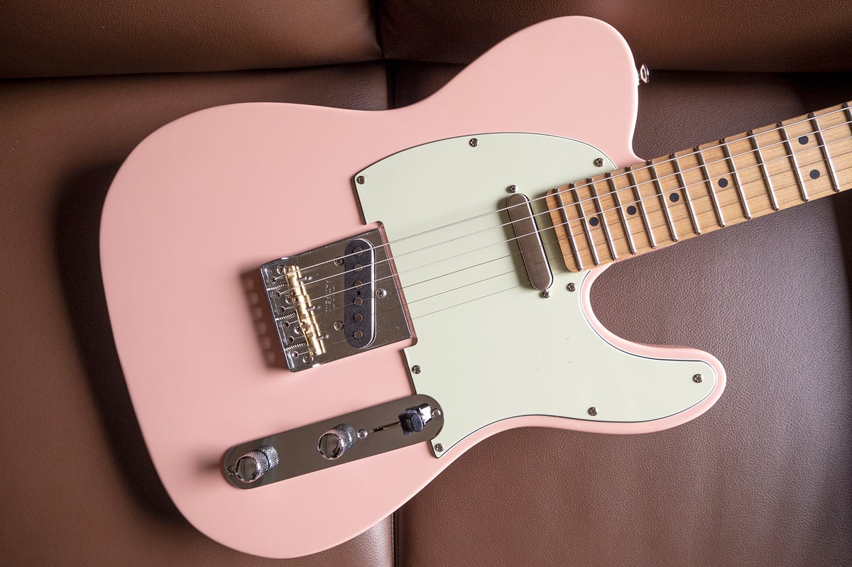 60s' TL Faded Shell Pink | ONPA Guitar