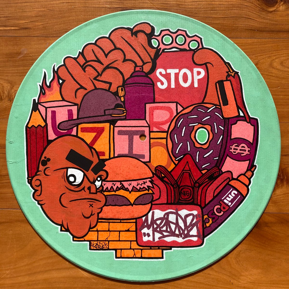 RECORD DOODLE | Uzio Art