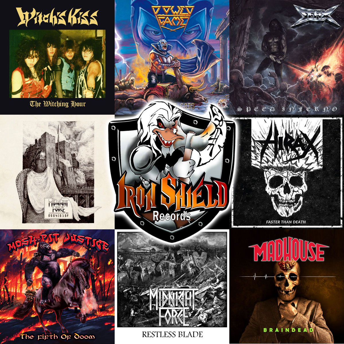 IRON SHIELD Records | Stormspell Records Store
