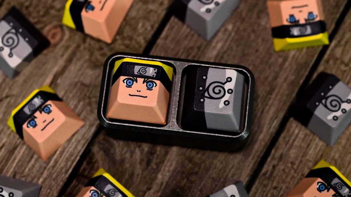 NARUTO KEY CAP SET | Coqui Creations Threads