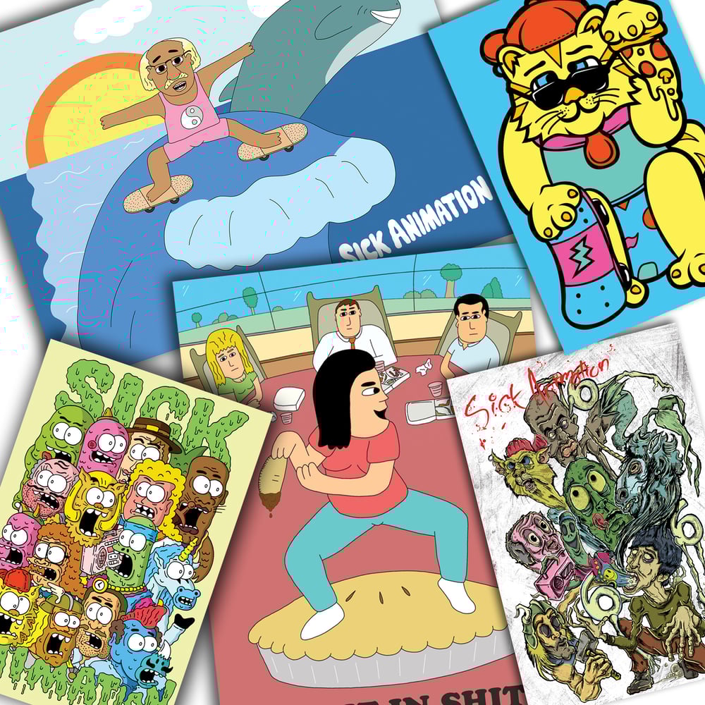 MEGA-Poster Bundle - Sick Animation Shop