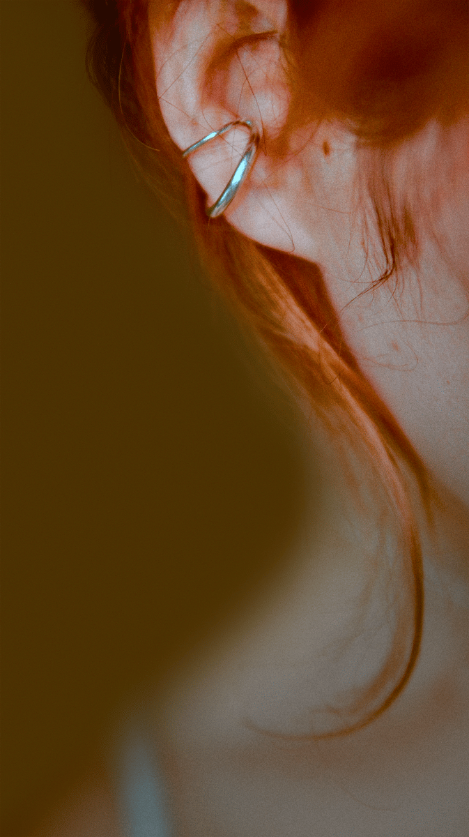 DOUBLE LOOP earcuff | agnes noyer