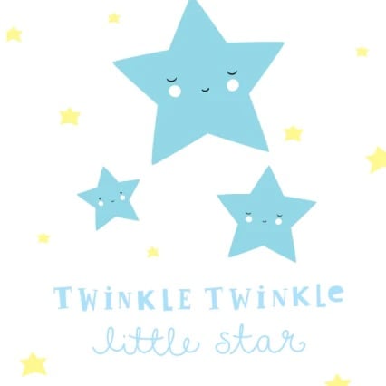 Twinkle Twinkle Wall Sticker Set | London Mummy | Ethical, stylish ...