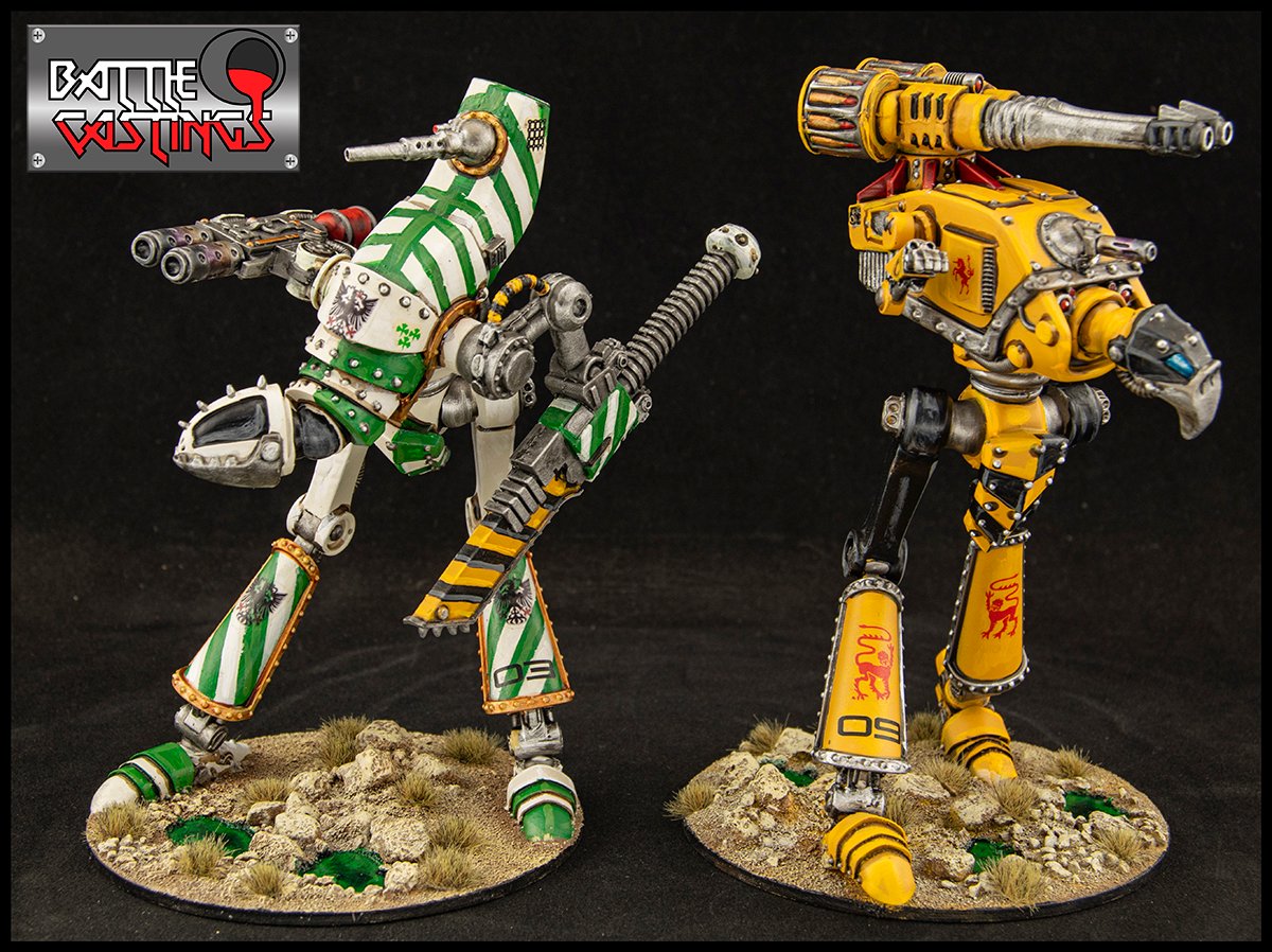 BC003 Dagger Class Scout Striders box set. | BattleCastings
