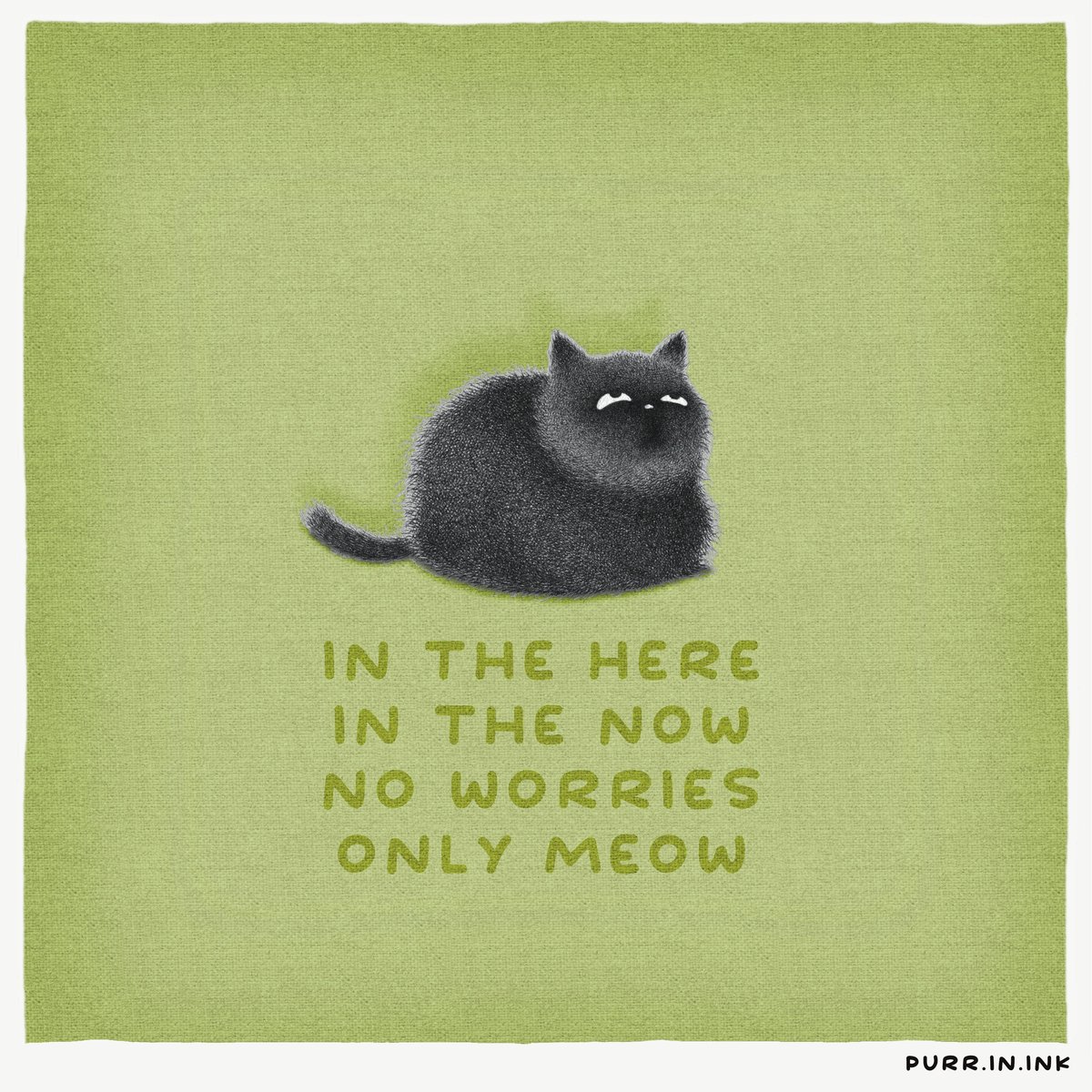 Purr in ink — Only meow