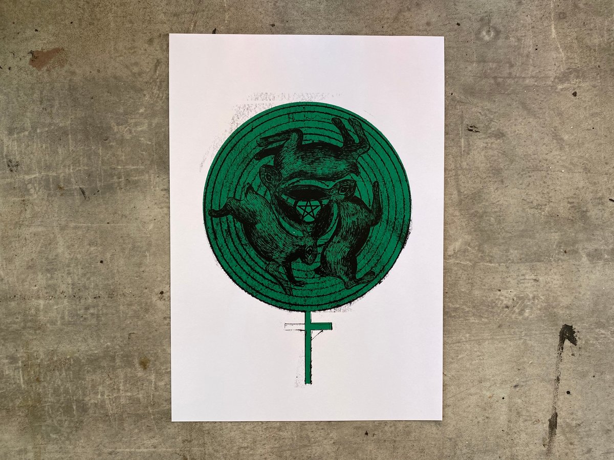 Pendle, 1612 A3 Screen Print / Folklore Tapes