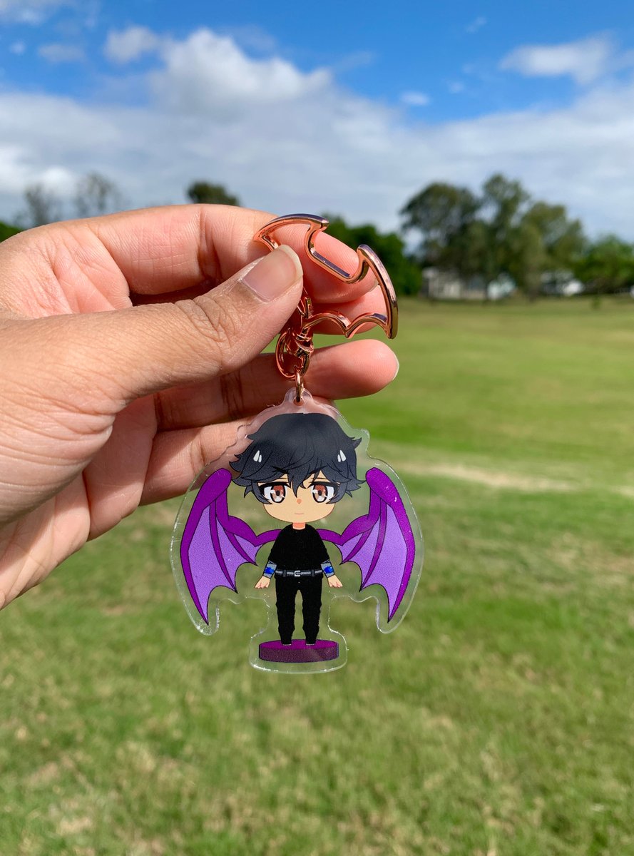 Azriel Chibi Keychain | ACOTAR | Farrin Creates