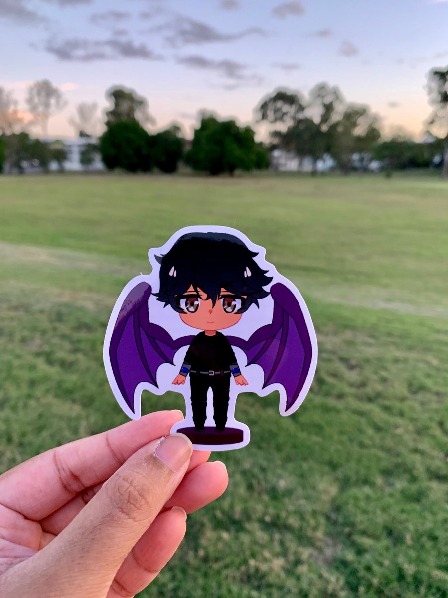 Azriel (Chibi) ACOTAR Sticker | Farrin Creates