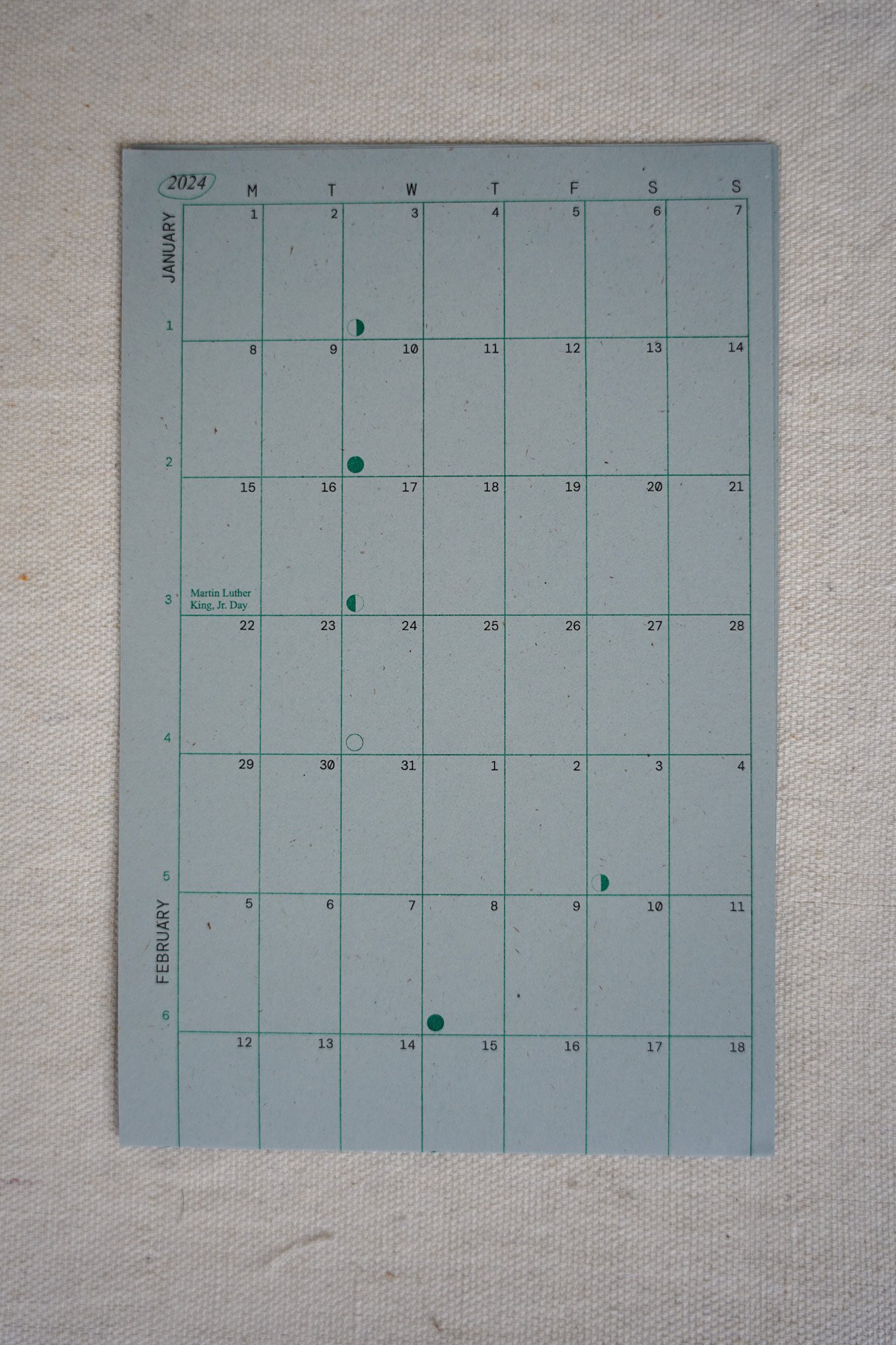 Long Calendar 2024 | RISO Bookstore