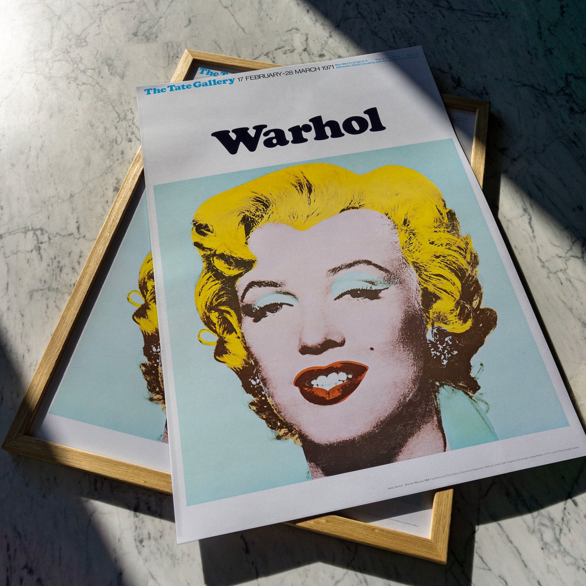 The Tate Gallery | Andy Warhol - 1971 | Event Poster | Vintage Poster ...