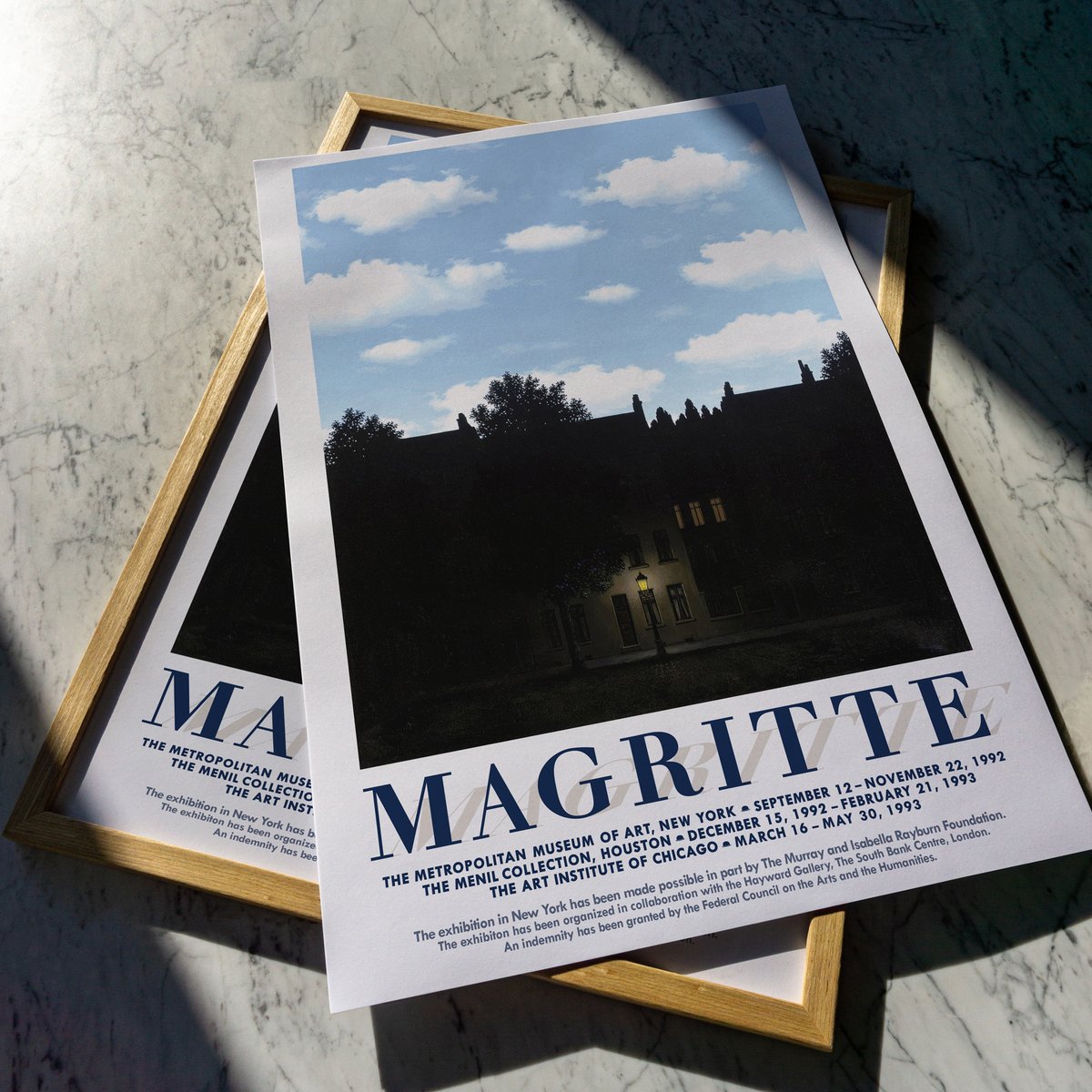 Magritte | The Met - The Empire of Light | 1992 | Event Poster ...