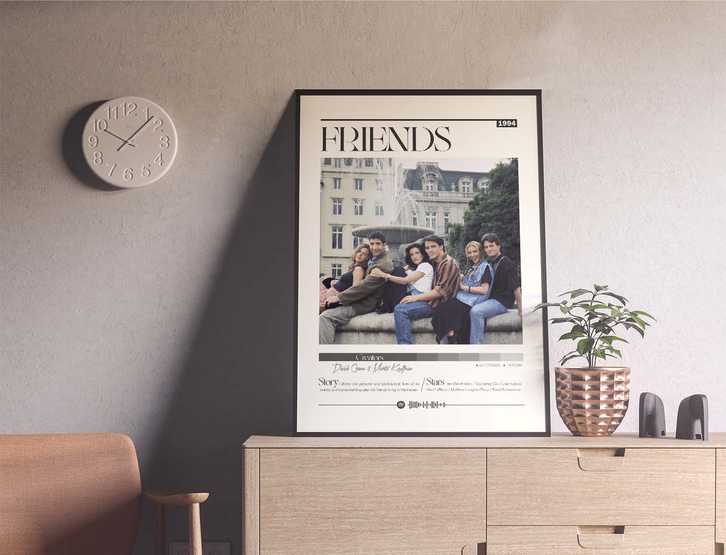 Friends - Television Sitcom Poster Print | Architeg Prints