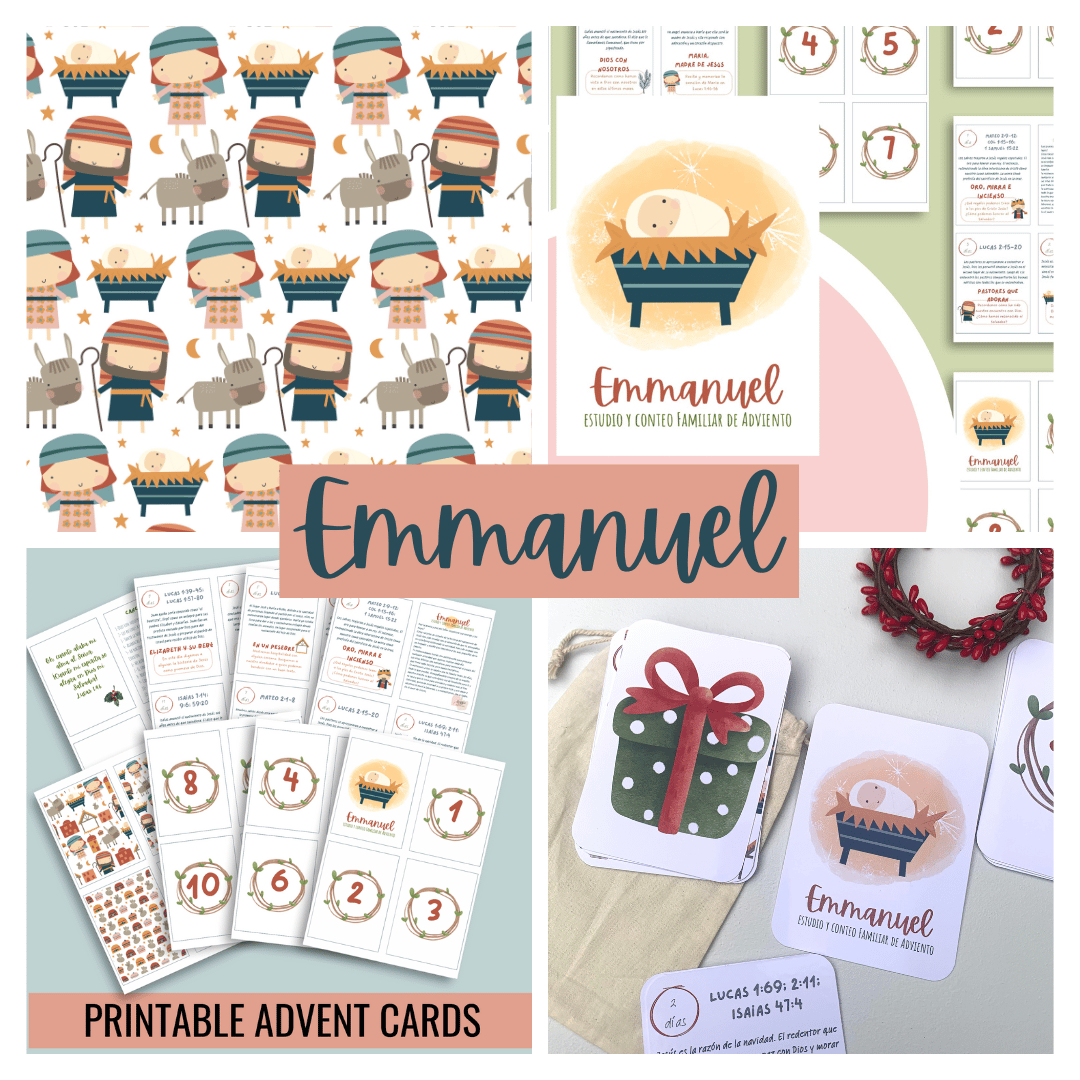 Emmanuel - Advent Cards and Countdown | Decor and Paper