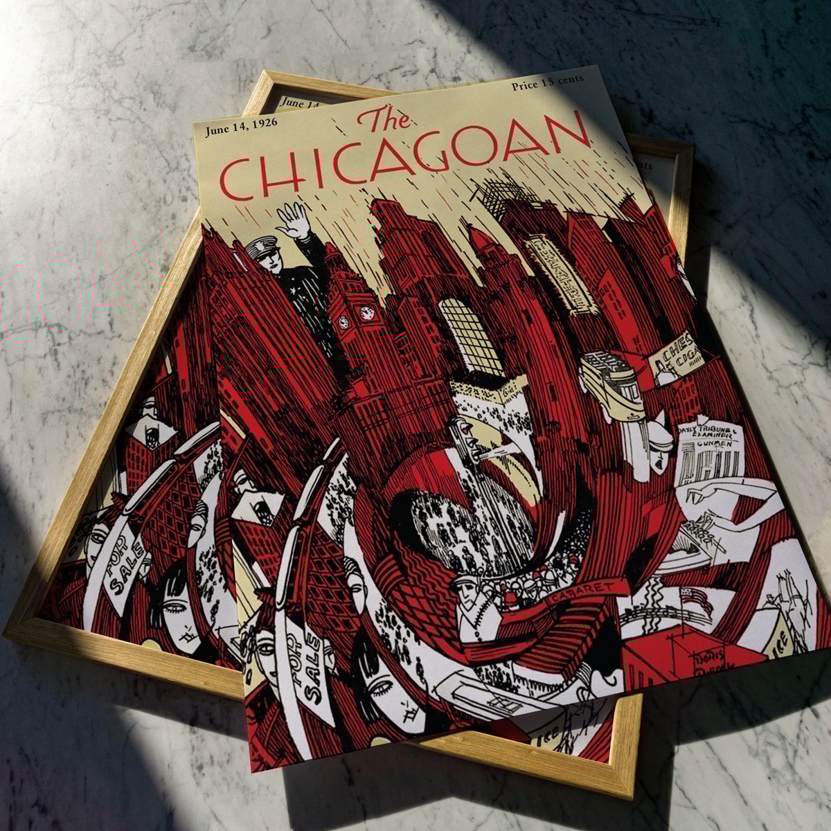 The Chicagoan - June 14, 1926 | Magazine Cover | Vintage Poster ...
