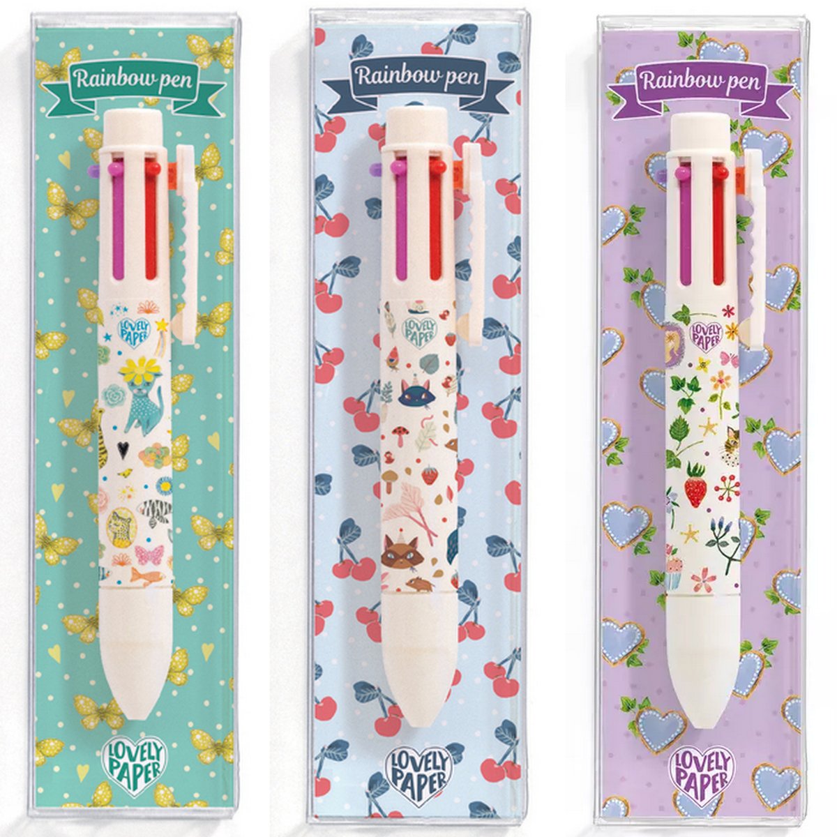 Rainbow Gel Pens | The Crafty Squirrel