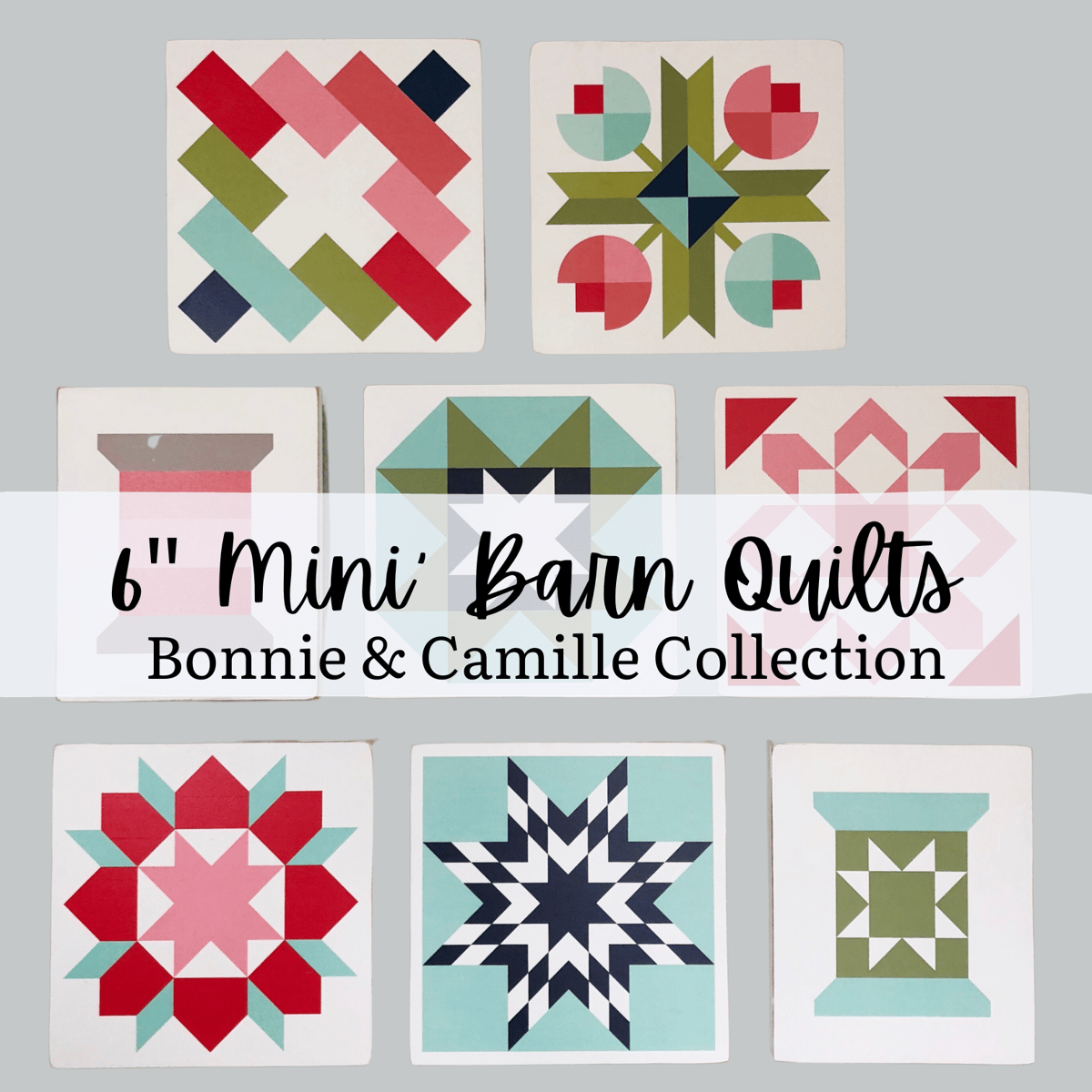 Mini Wooden Barn Quilt Patterns