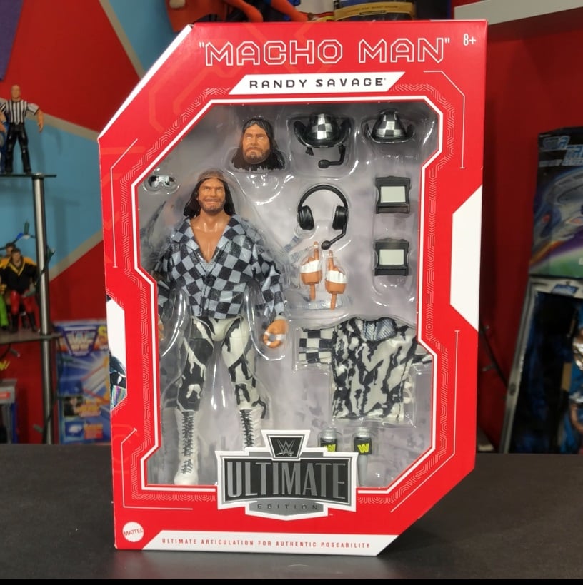 WWE Mattel Ultimate Edition New Generation Macho Man Randy Savage ...