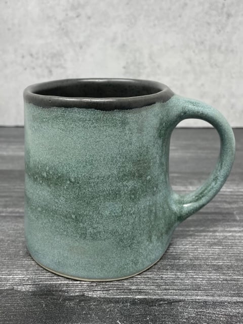 Ice with Stone Matte Interior | Stacey Schultz Pottery
