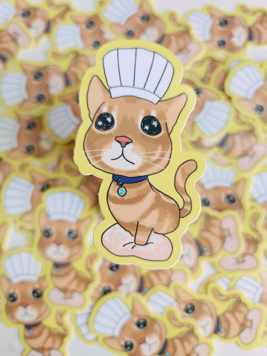 my menace pet cat sticker | tkimichi