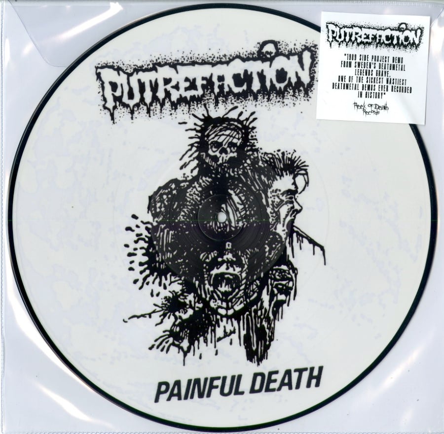 PUTREFACTION - PAINFUL DEATH DEMO 89 PIC LP | Underground Force Productions