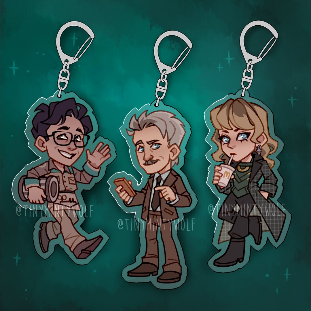 Loki Friends charms | Tinymintywolf