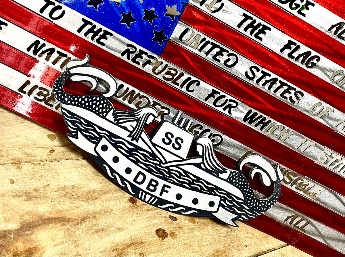 Navy specialty pins | Test depth customs