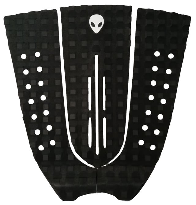 Luna surf traction pad long arch black | Lowbrow Surf Shop