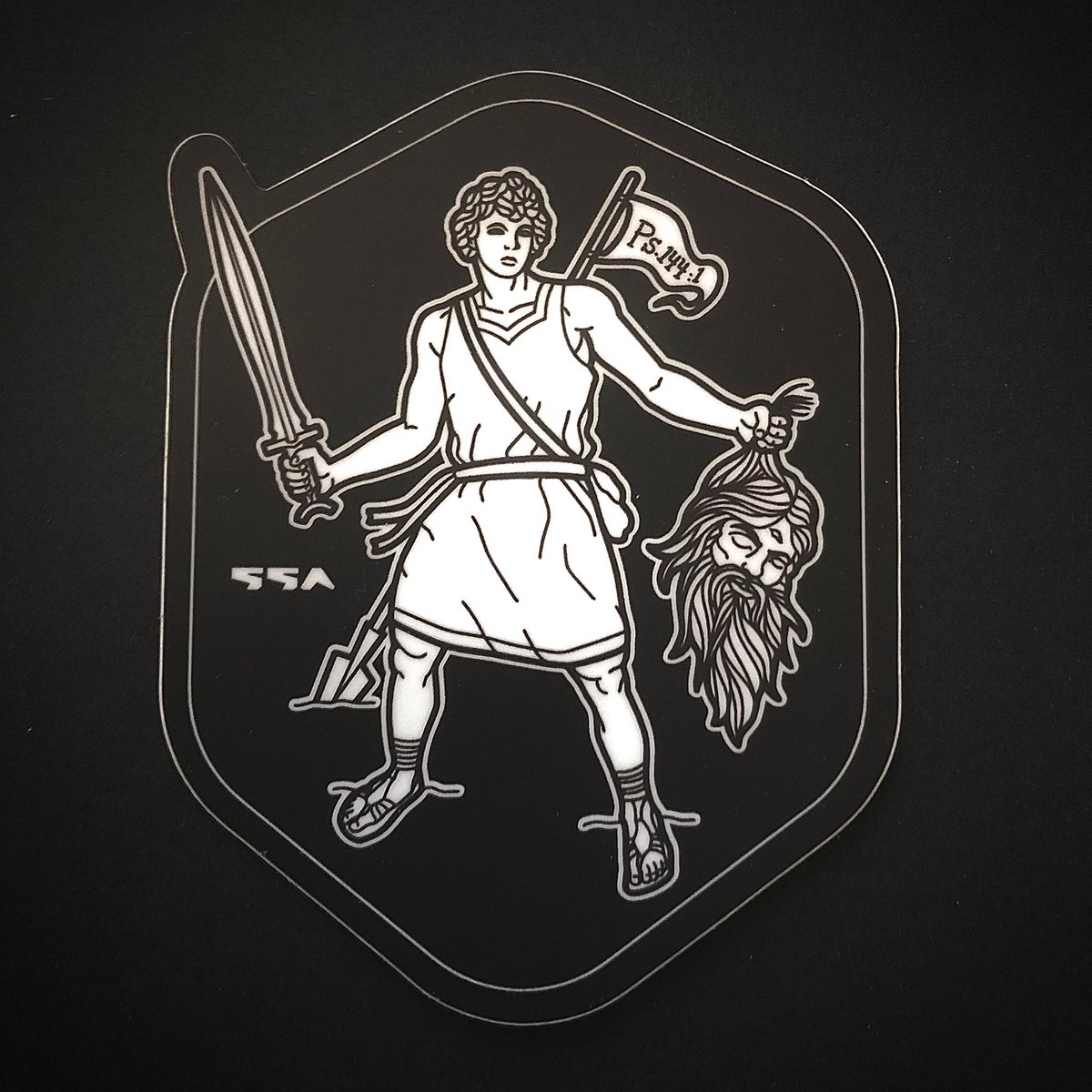 FALL GOLIATH STICKER | STAND STRONG ART