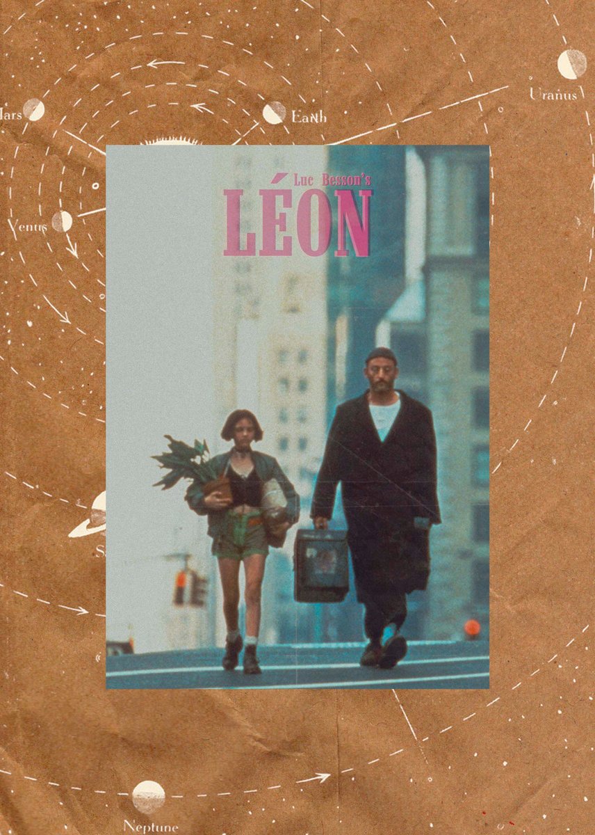 LÉON | movie posters by laura shasta