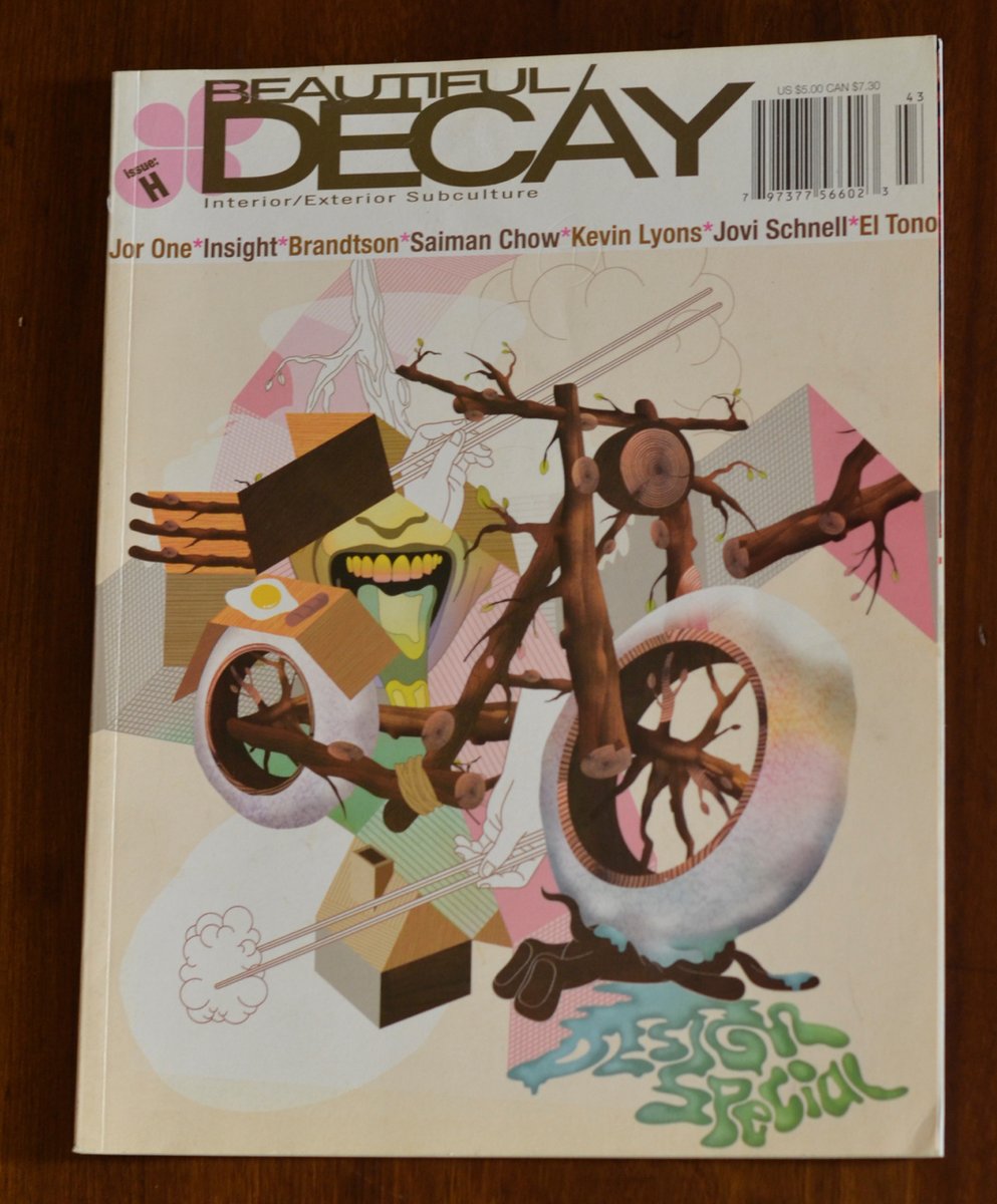 BEAUTIFUL DECAY MAGAZINE ISSUE H | SKATEBOARDS AND GRAFFITI