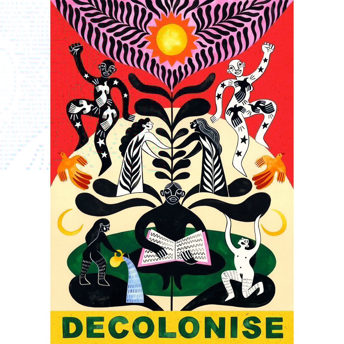DECOLONISE | Sophie Bass Illustration